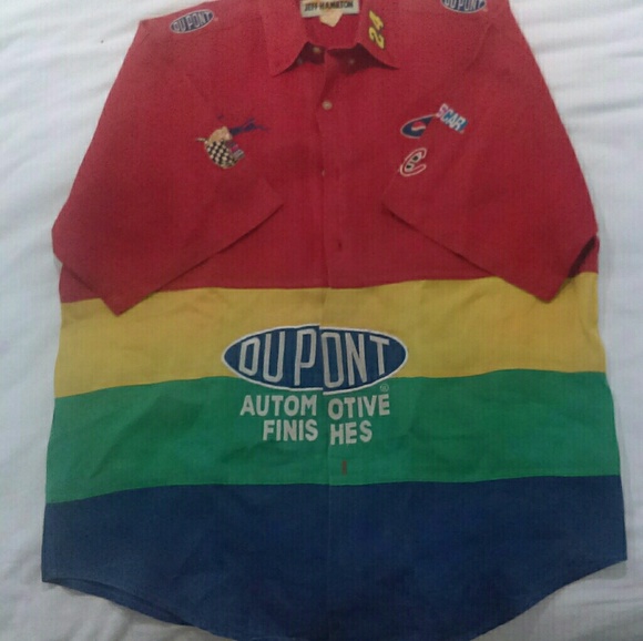 Shirts | Vintage Jeff Gordon All Embroidered Polo Shirt | Poshmark